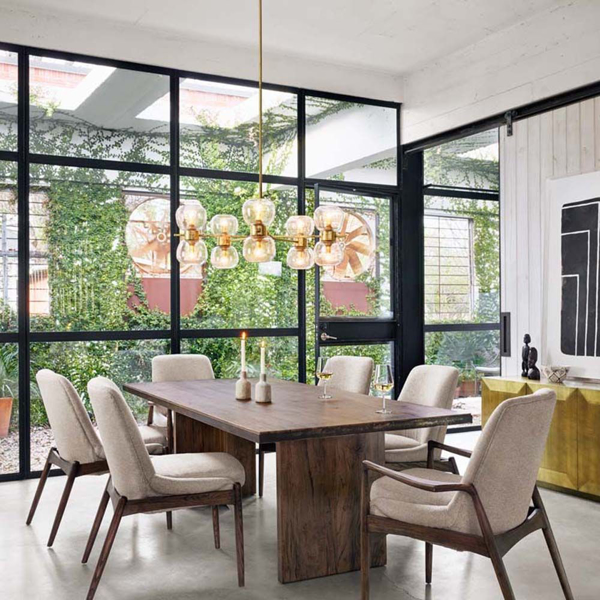 Cross Dining Table Trestle Dining Table