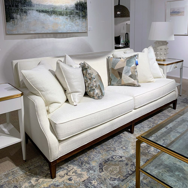 Monroe Sofa | Soft Leather Couch, Fabric Available