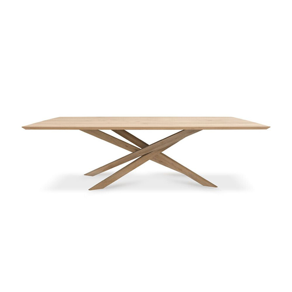 Mikado Dining Table Oak Oak Rectangular Dining Table